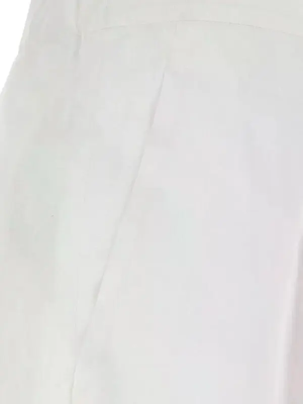 Max Mara Pleat-detail Linen Shorts