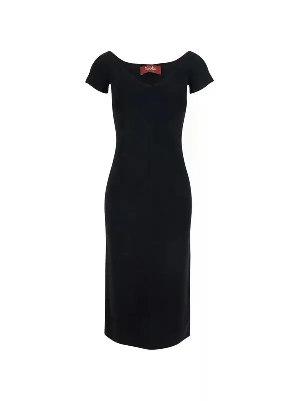 Max Mara Cabina V-neck Dress