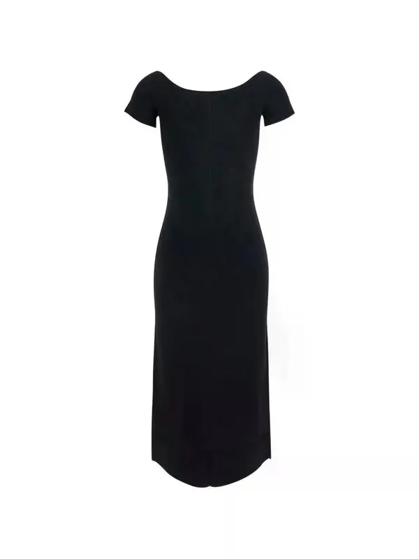 Max Mara Cabina V-neck Dress