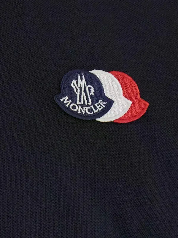 Moncler Logo-patch Polo Shirt