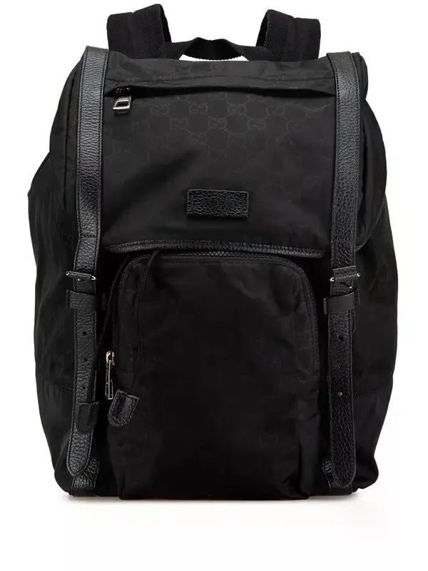 Gucci Gg Nylon Backpack