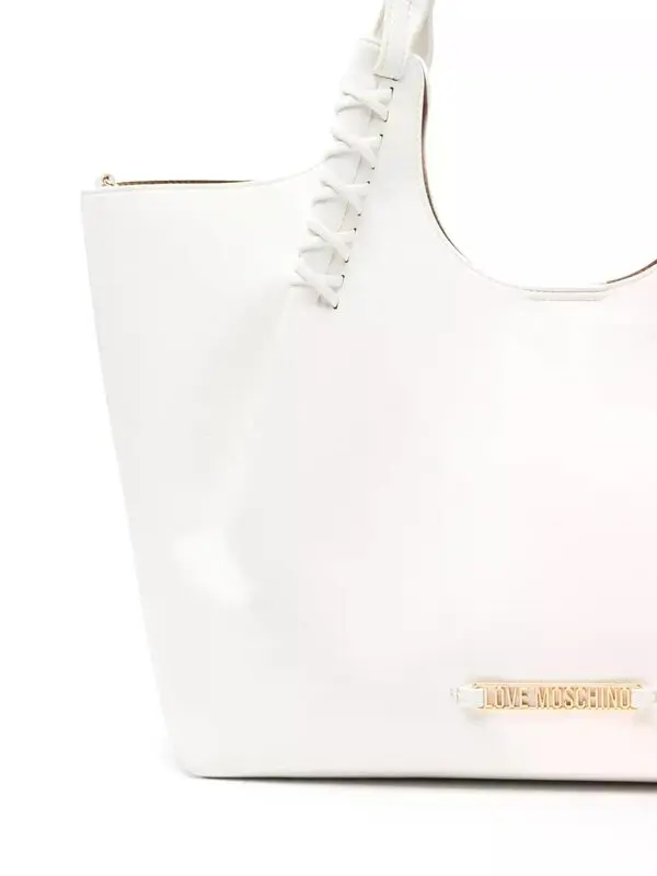 Moschino Logo-plaque Tote