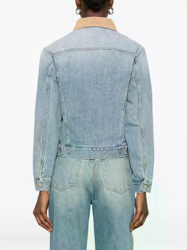RÓHE Collar Pocket Jacket - Blue