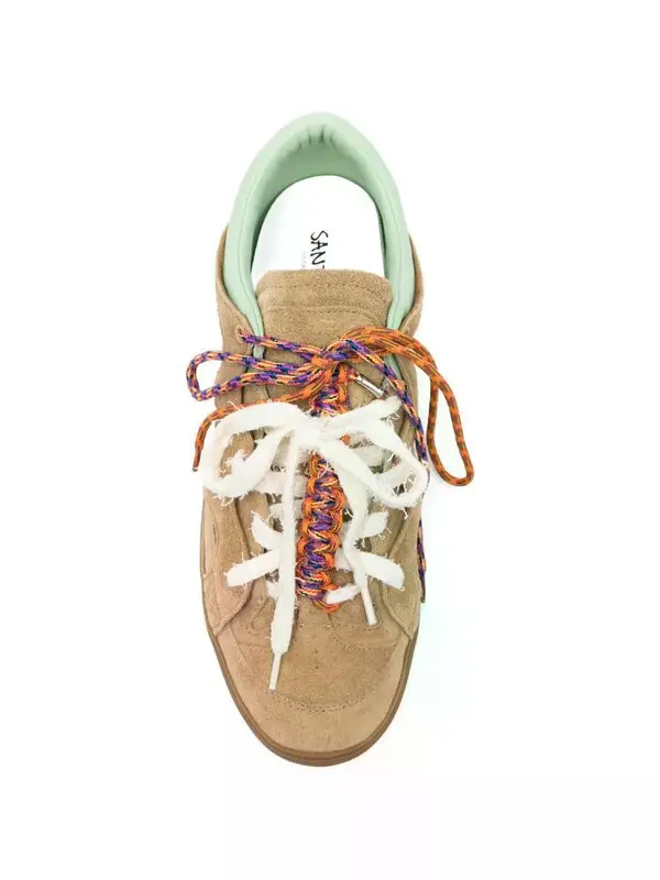 SANTHA Love Park Cut-out Quilted Sneakers