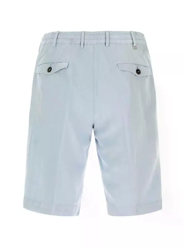 PT TORINO Belt-loops Bermuda Shorts