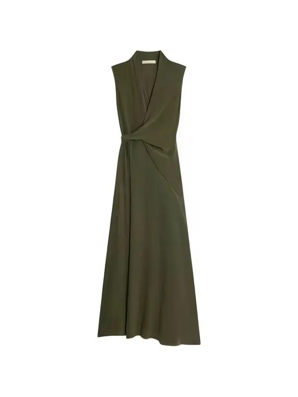 Vanessa Bruno Faye Twisted Sleeveless Maxi Dress