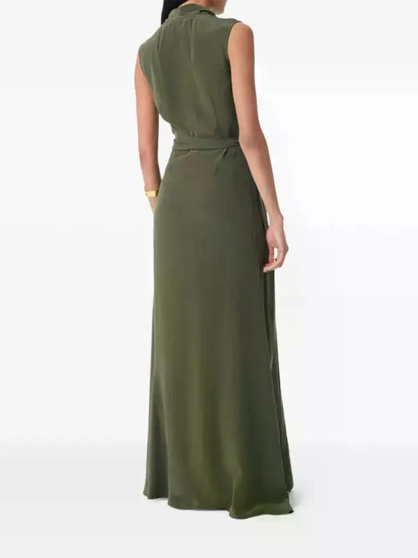 Vanessa Bruno Faye Twisted Sleeveless Maxi Dress