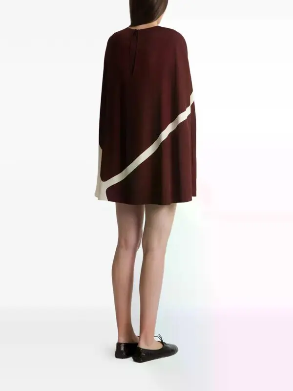 Alberta Ferretti Colourblock Mini Dress