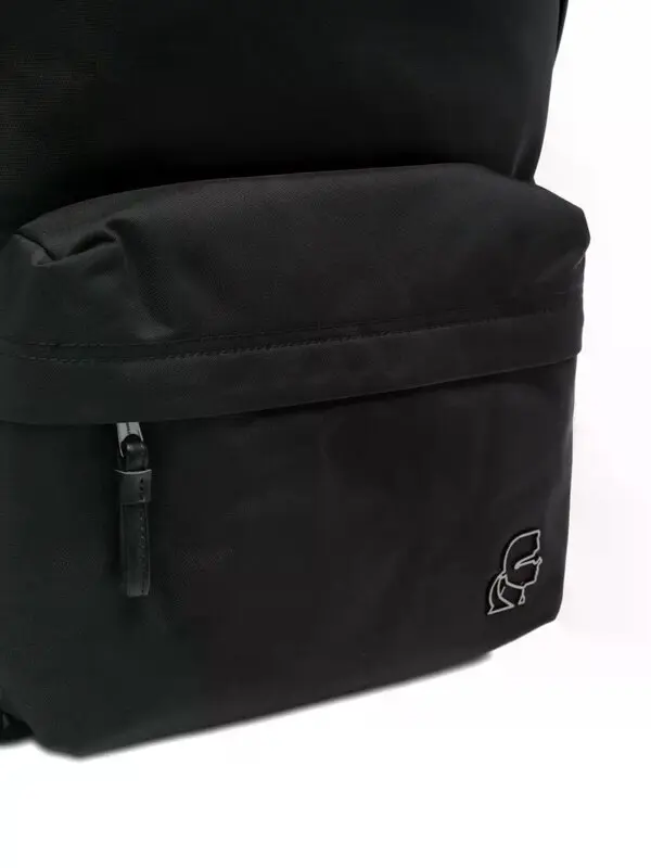 Karl Lagerfeld Front Zip Pocket Backpack
