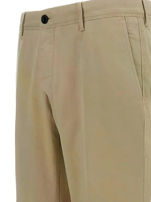 Incotex Straight-leg Cotton Trousers - Neutrals