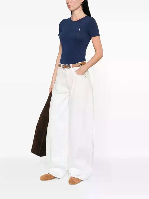 Polo Ralph Lauren Logo-embroidered Bodysuit