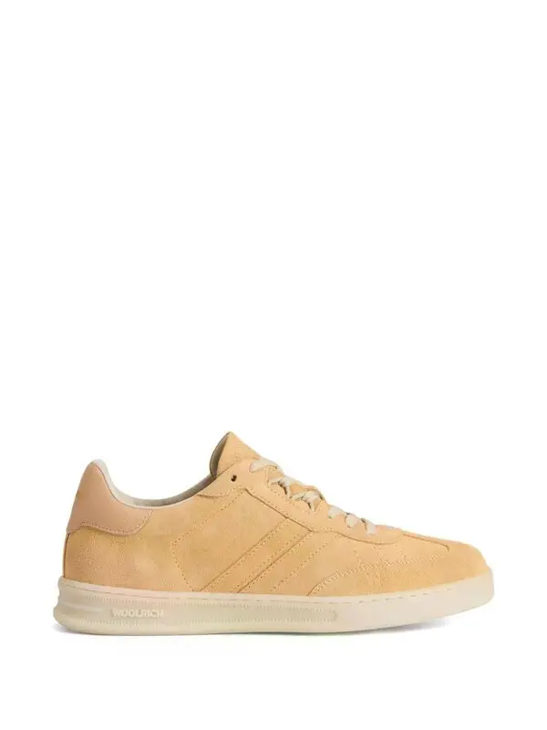Woolrich Lace-up Suede Sneakers - Neutrals