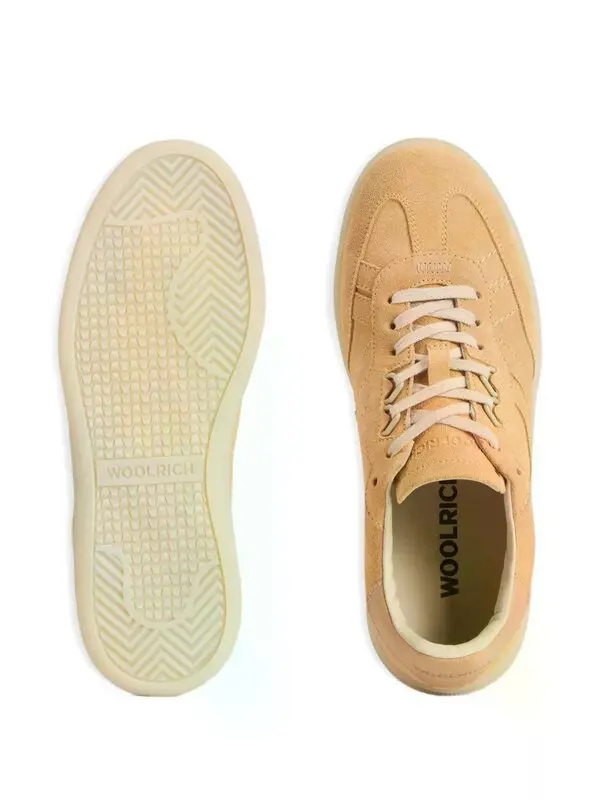 Woolrich Lace-up Suede Sneakers - Neutrals