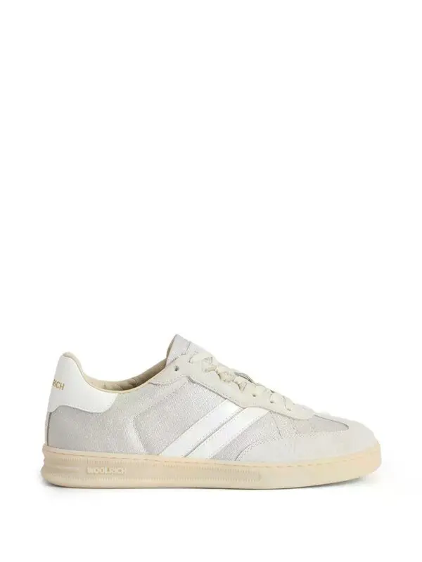 Woolrich Suede-detailed Sneakers - Grey