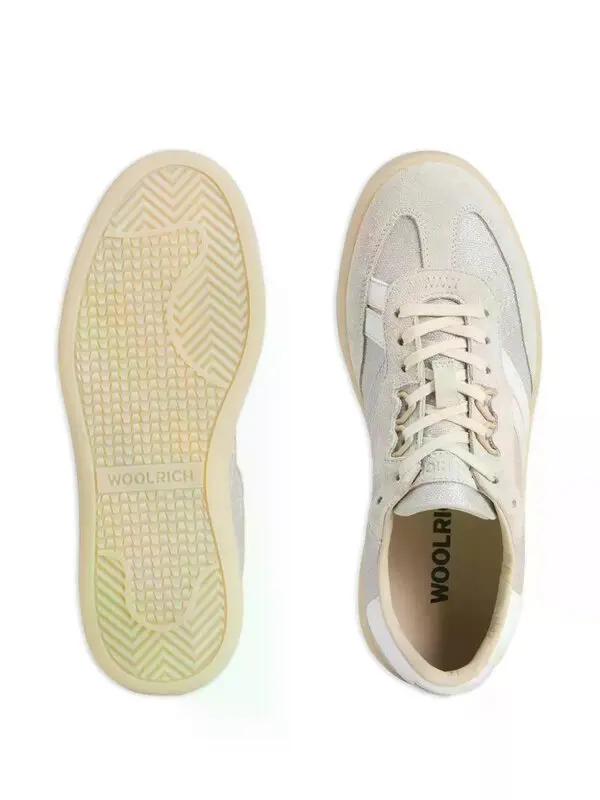 Woolrich Suede-detailed Sneakers - Grey
