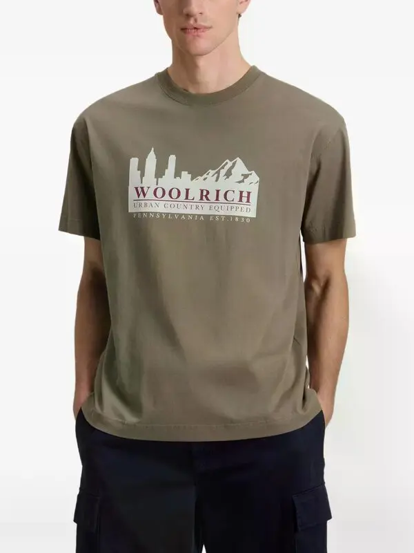 Woolrich Printed Logo T-shirt