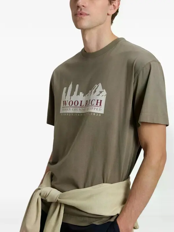 Woolrich Printed Logo T-shirt