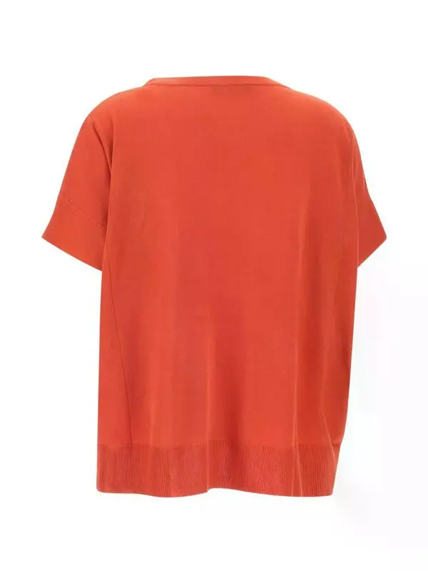 ELENA MIRÒ Ribbed Sweater With Side Slits