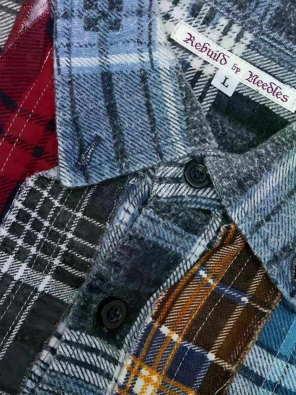 Needles Checked Shirt - Blue