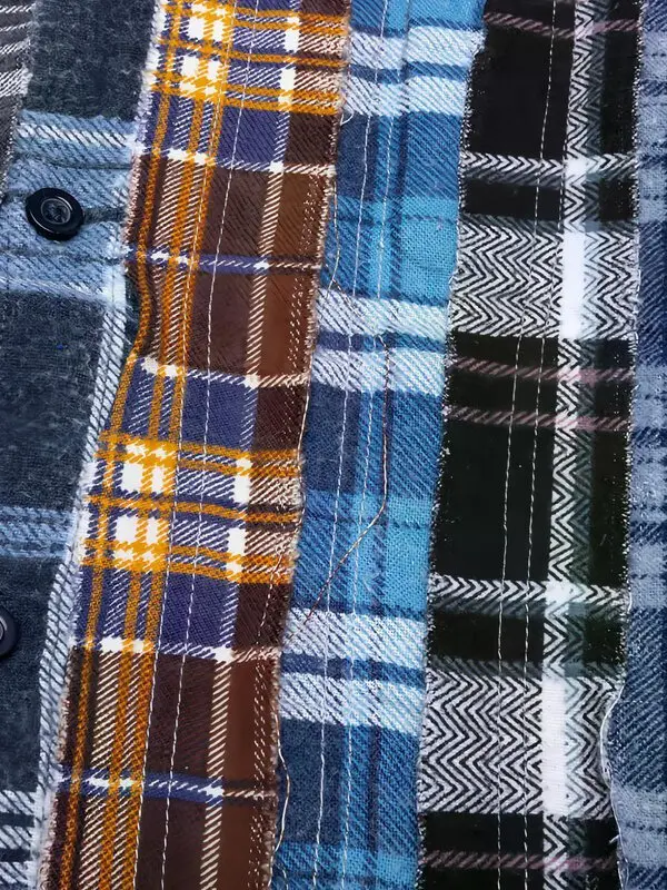 Needles Checked Shirt - Blue