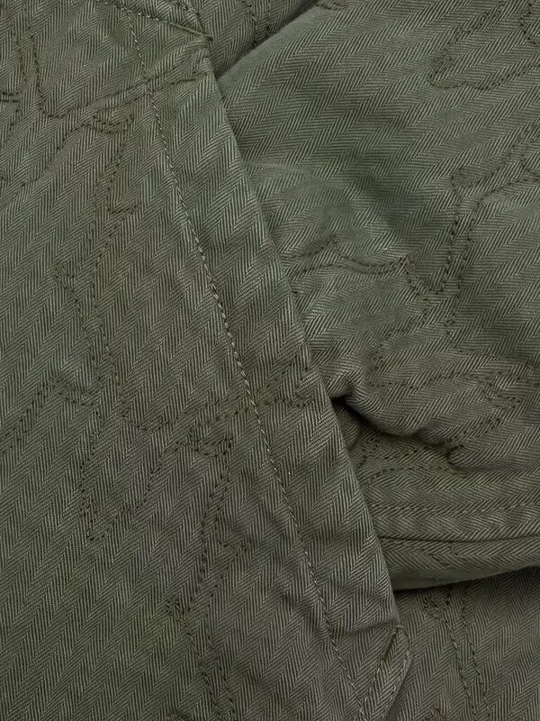 SOUTH2 WEST8 Skull-quilted Herringbone Jacket