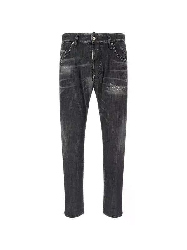 Dsquared2 Distressed Cropped Jeans
