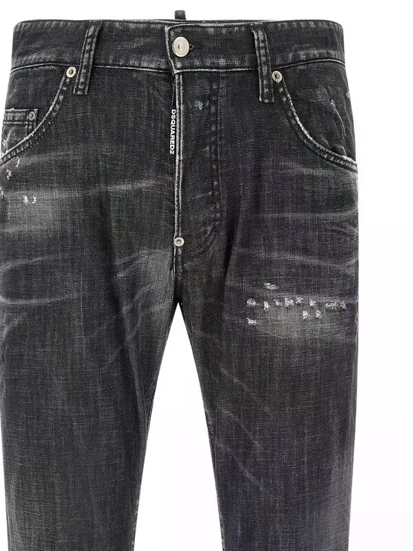 Dsquared2 Distressed Cropped Jeans