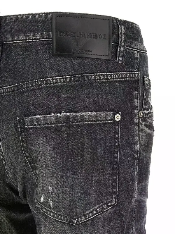 Dsquared2 Distressed Cropped Jeans