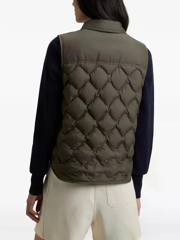 Woolrich Heritage Quilted Vest - Green