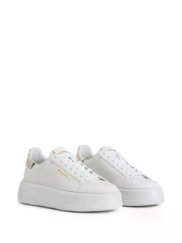 Woolrich Chunky Court Lace-up Sneakers - White