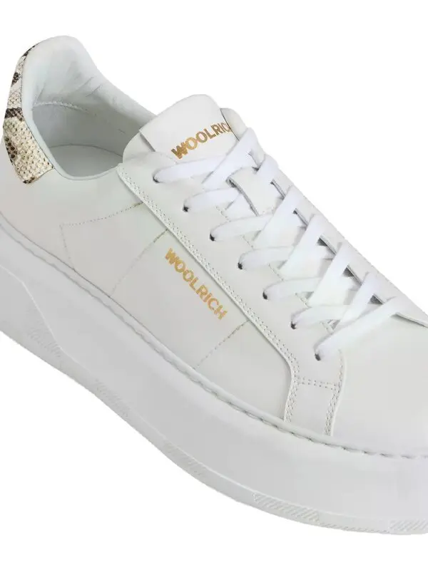 Woolrich Chunky Court Lace-up Sneakers - White