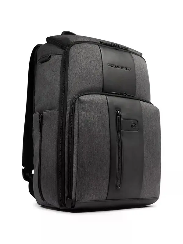 PIQUADRO Zipped Panelled Backpack