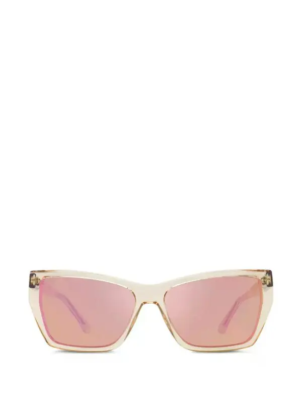Isabel Marant 197/s Rectangular-frame Sunglasses - Neutrals