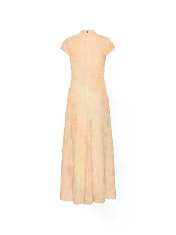 ROTATE BY BIRGER CHRISTENSEN Floral-pattern High-neck Dress