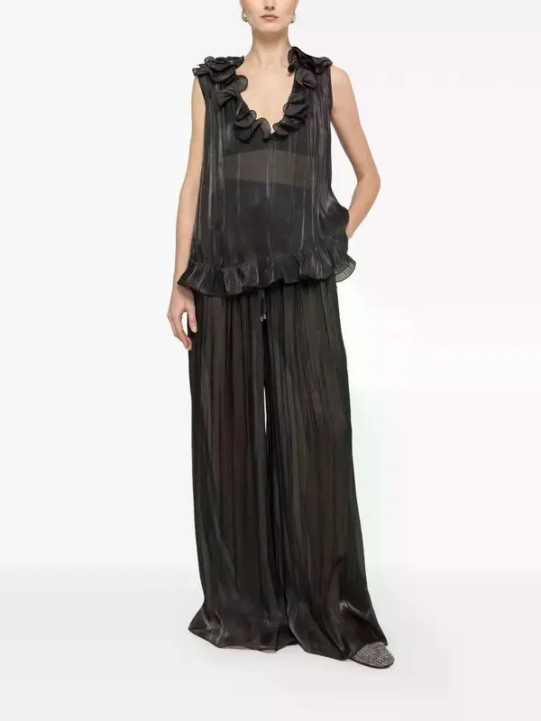 NISSA Ruffled Trousers