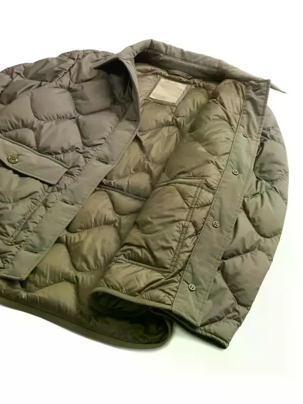 Woolrich Quilted Jacket With Stand Up Collar