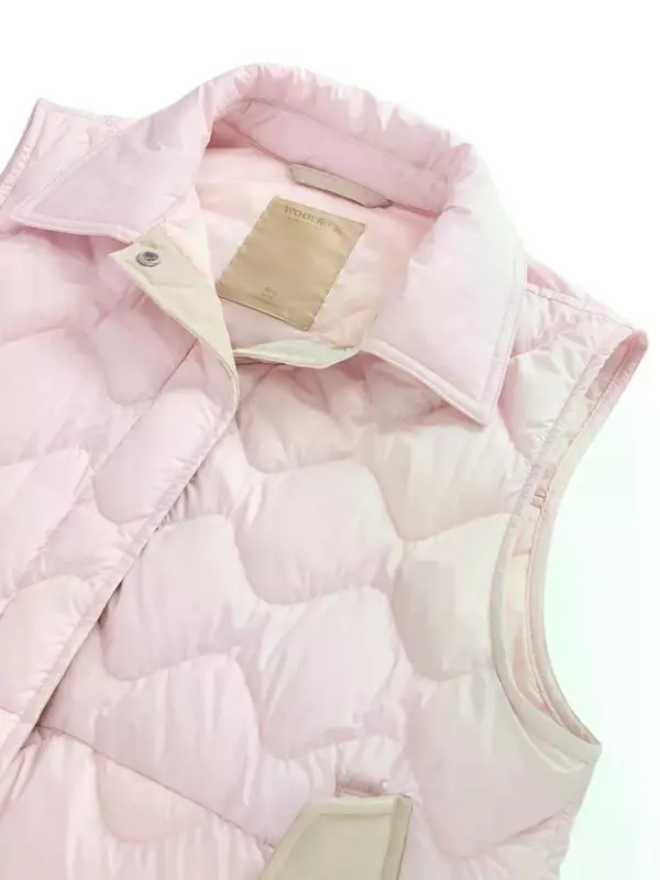 Woolrich Quilted Heritage Vest - Pink