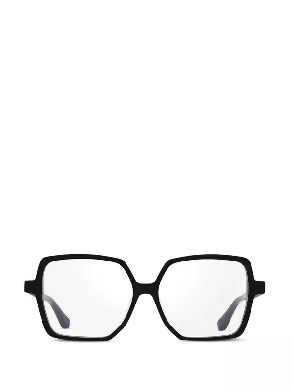 Dita Square Frame Glasses - Black