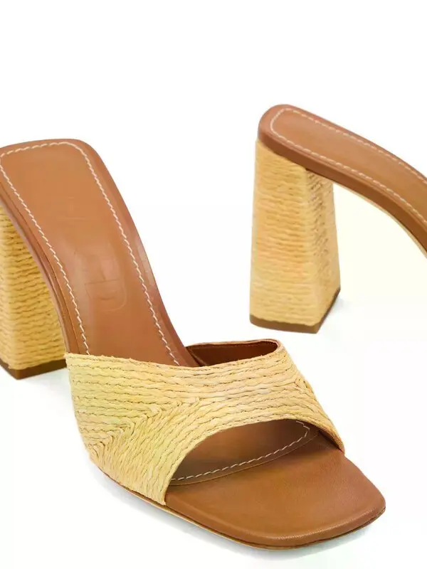 Staud Raffia Sandals