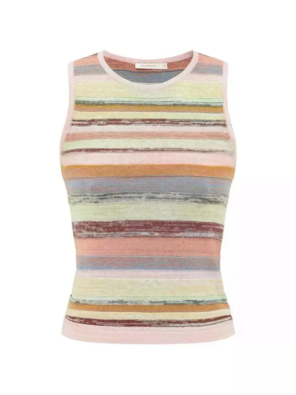 Zimmermann Luna Mouline Racer Tank Top