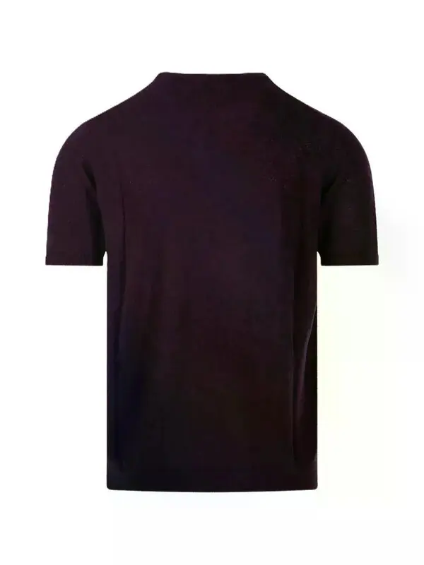 ROBERTO COLLINA Crewneck Short-sleeve T-shirt - Purple