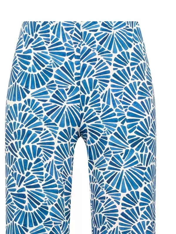 Malìparmi Printed Trousers - Blue