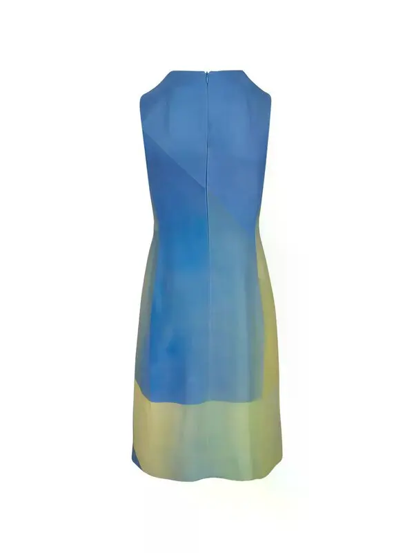 Akris Geometric Sleeveless Dress