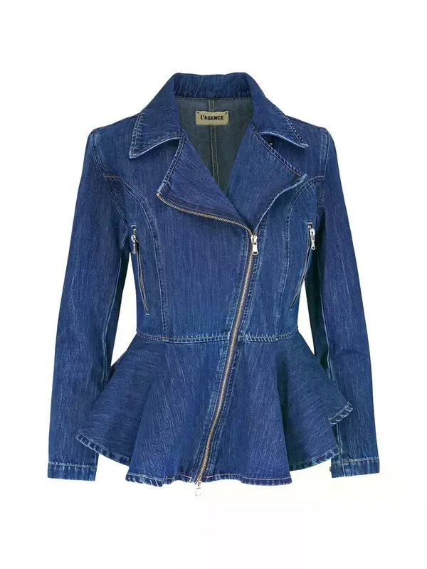 L'Agence Zip Cotton Jacket