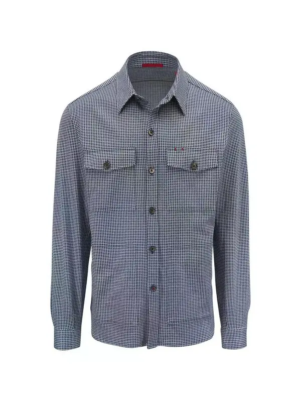 Isaia Button-down Pocket Overshirt
