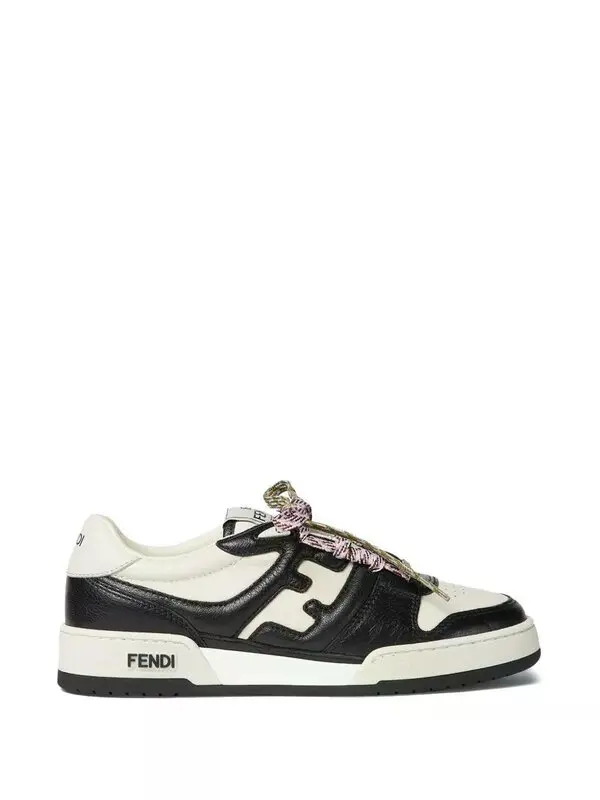 Fendi Match Logo Sneakers - Black