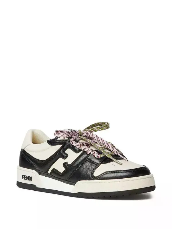 Fendi Match Logo Sneakers - Black