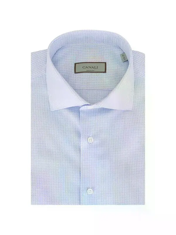 Canali Long-sleeves Shirt - Blue
