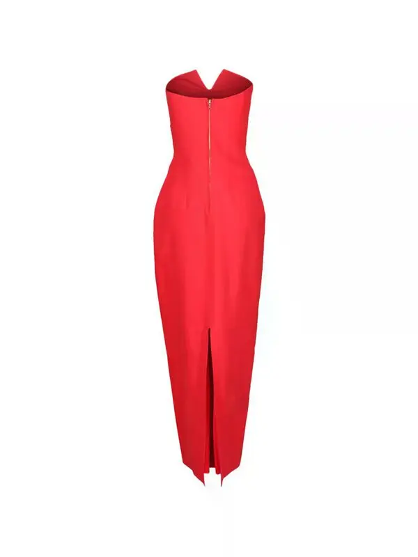 OROTON Ruched Strapless Dress