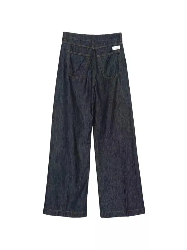 NINE:INTHE:MORNING Audrey Logo-patch Jeans